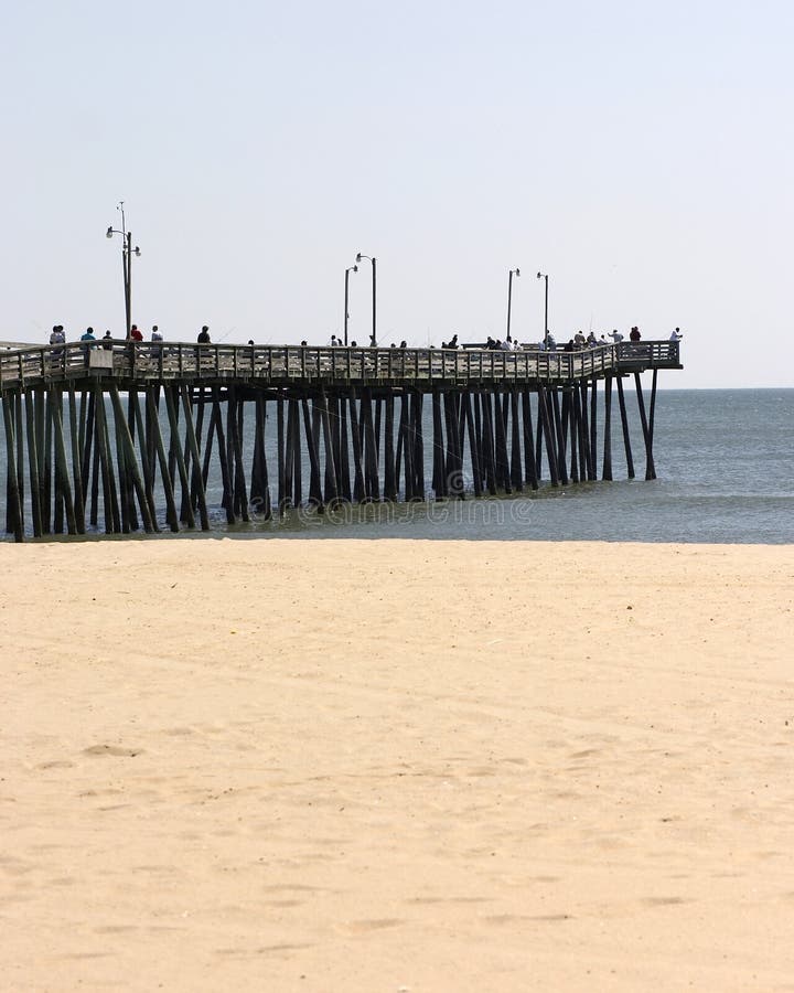 Beach Pier stock image. Image of shore, summer, horizon - 2181605