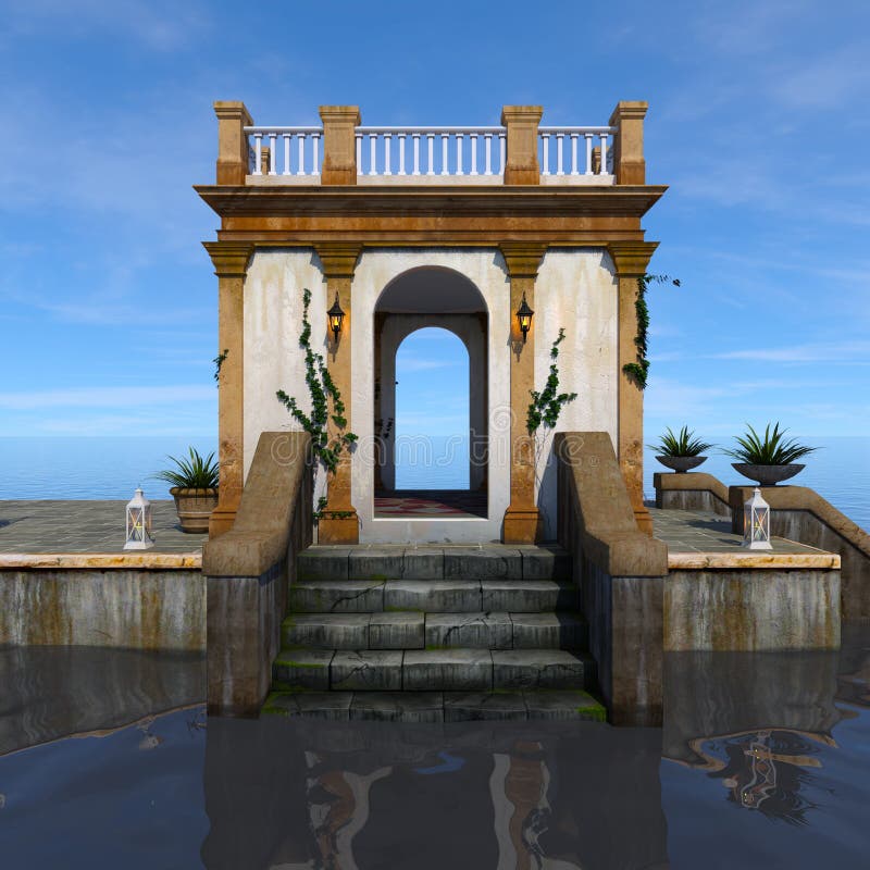 Pier stock image. Image of design, pillar, supporting - 66748053