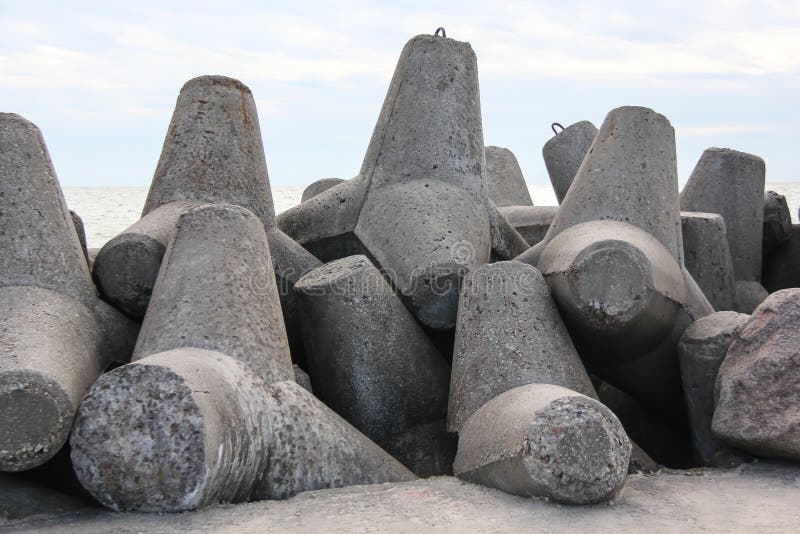 Pier, dock stones stock image. Image of shore, stones - 96284897