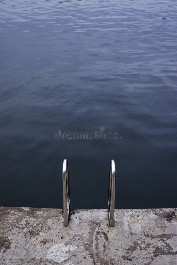 Pier ladder stock photo. Image of handrail, ship, rusty - 1062922