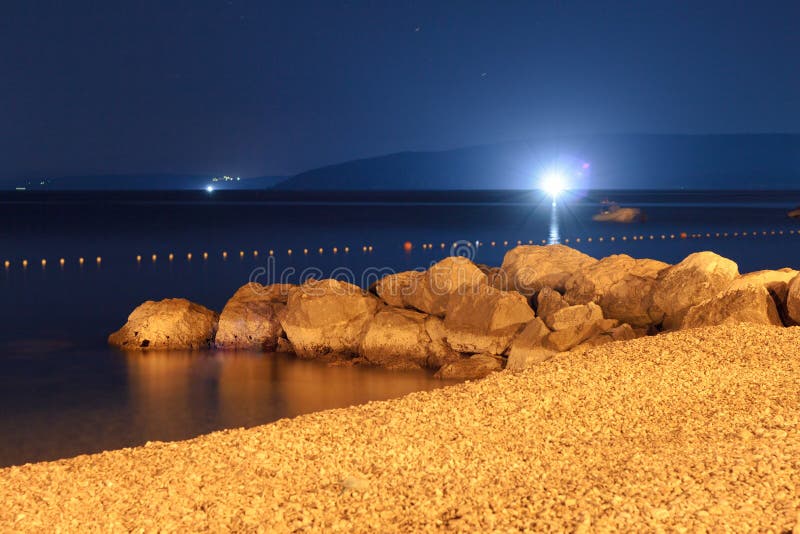 Pier at night stock photo. Image of beautiful, dusk, peaceful - 20138988