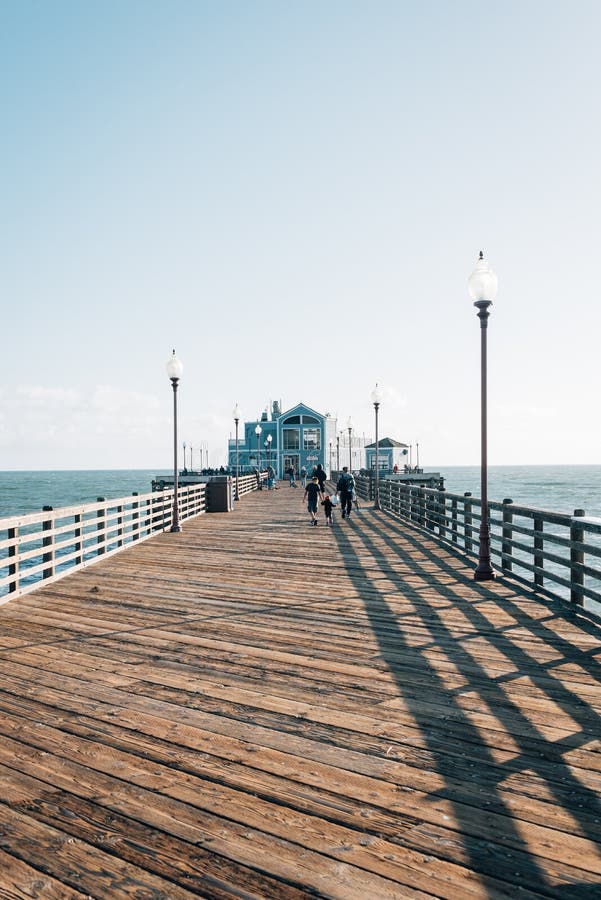 The Pier in Oceanside, San Diego County, California Editorial Photo ...