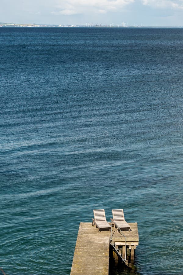Pier stock image. Image of leisure, romantic, dark, pier - 259091285