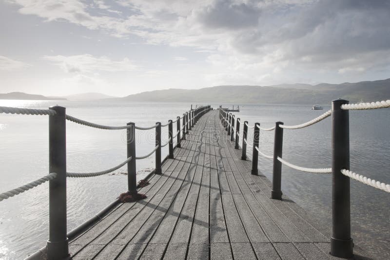 Pier, Scotland stock image. Image of scotland, europe - 27747429