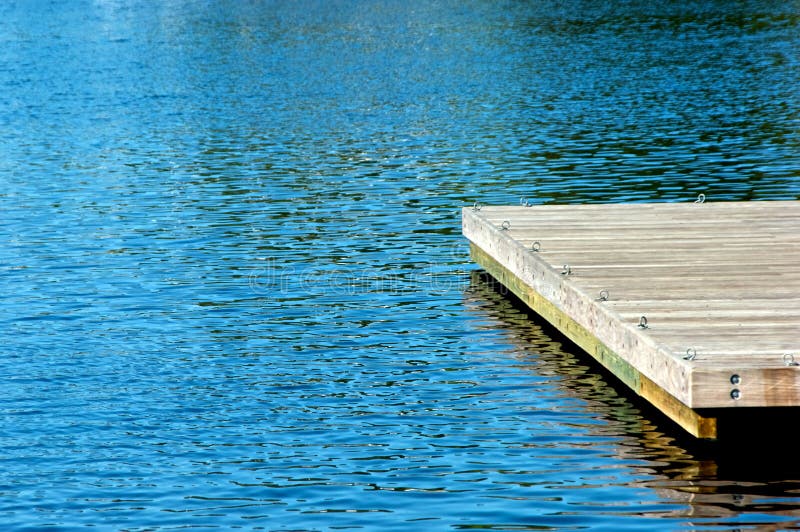 Pier and water stock photo. Image of water, ripples, metal - 6199058