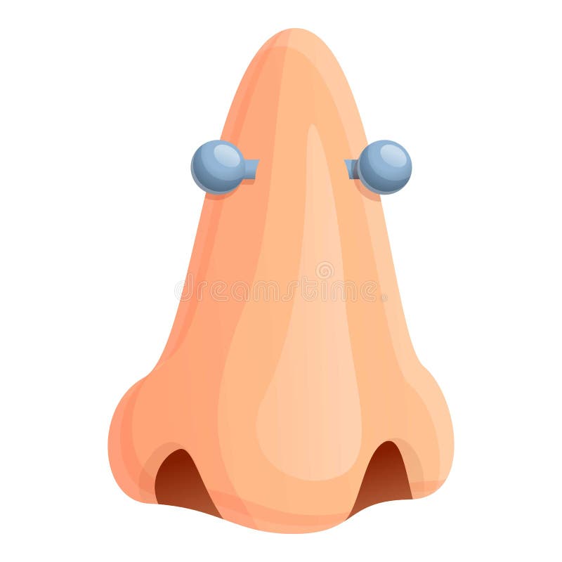 Ear Piercing Icon, Cartoon Style Stock Vector - Illustration of line ...