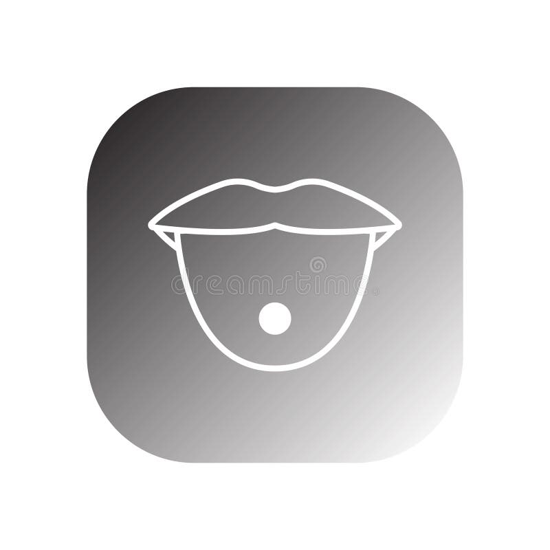 Piercing icon vector stock vector. Illustration of tool - 307528863