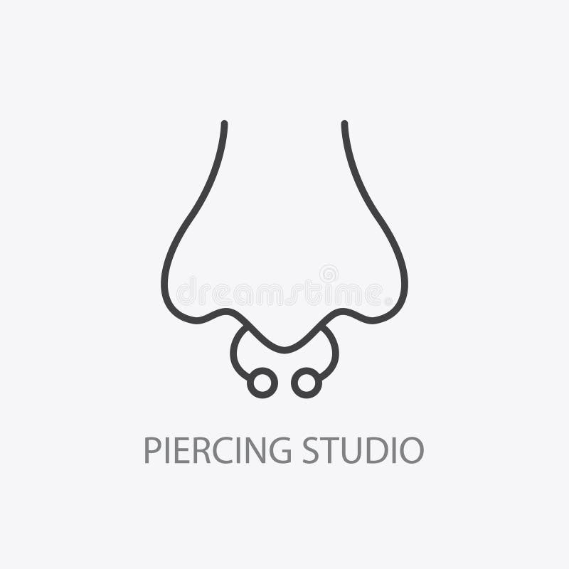 Piercing Logo Stock Illustrations – 1,561 Piercing Logo Stock ...