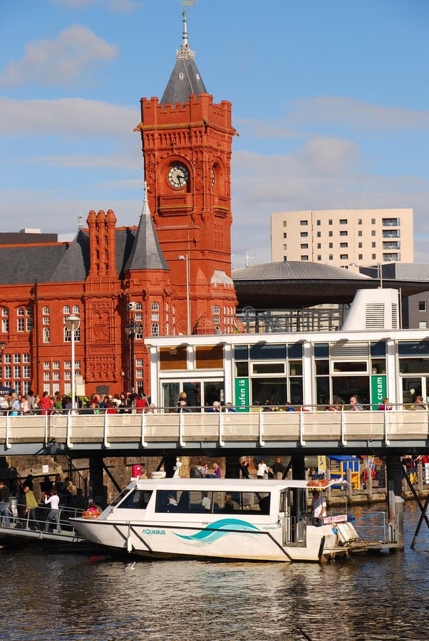 Pierhead Building at Cardiff Bay - Wales, United Kingdom Stock Image ...