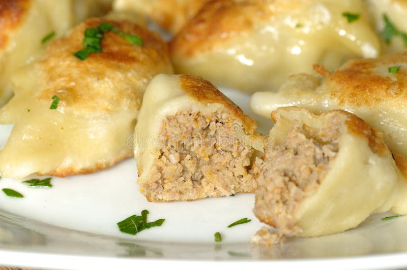 Pierogi stock image. Image of cuisine, polish, dumplings - 10900225
