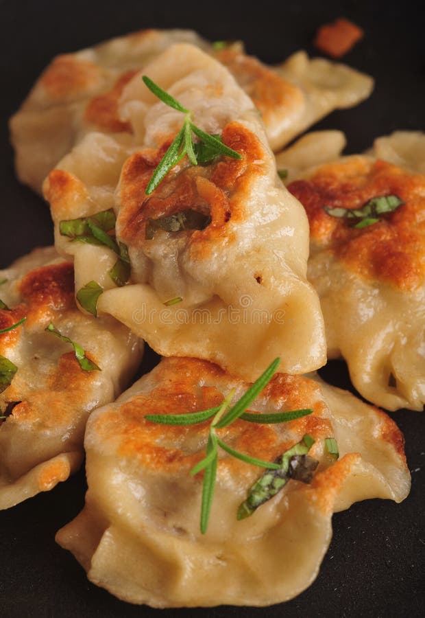 Pierogi (dumplings) stock photo. Image of christmas, unleavened - 7618612