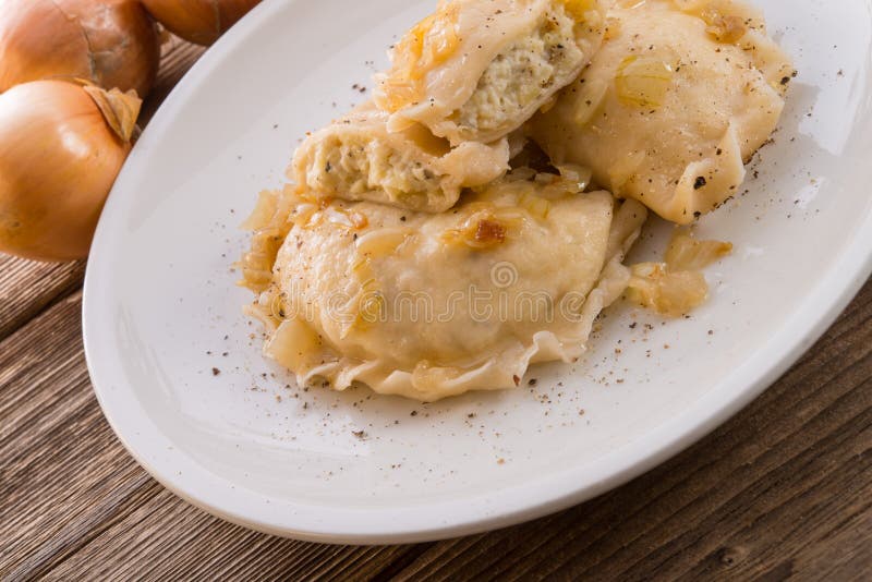 Pierogi.Polish dish stock photo. Image of homemade, pastry - 28701622