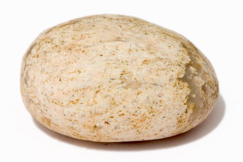 Pierre image stock. Image du fond, rond, isolement, blanc - 110717