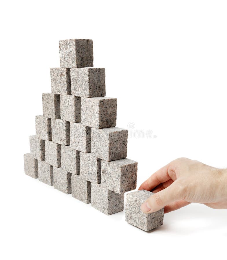Pierre angulaire photo stock. Image du base, concept - 45823318