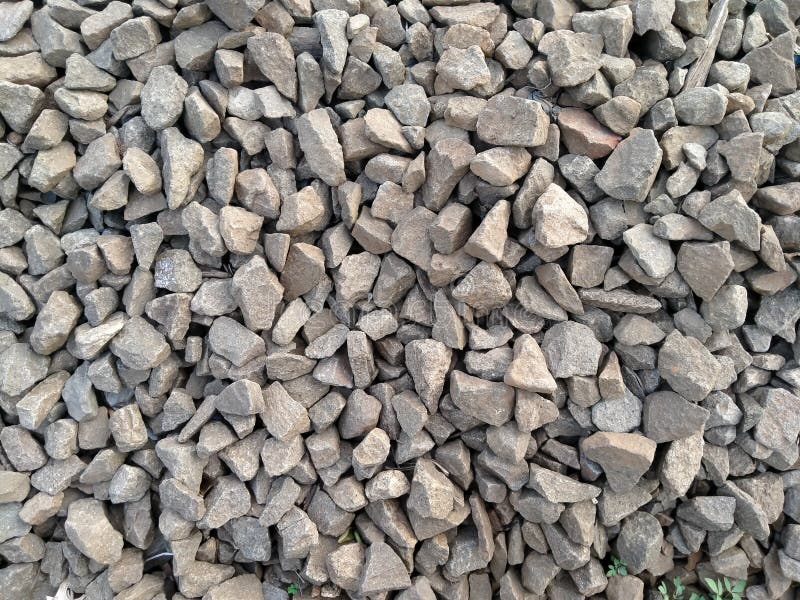 Pierre De Gravier Grossier Texture De Pile Photo stock - Image du sable ...