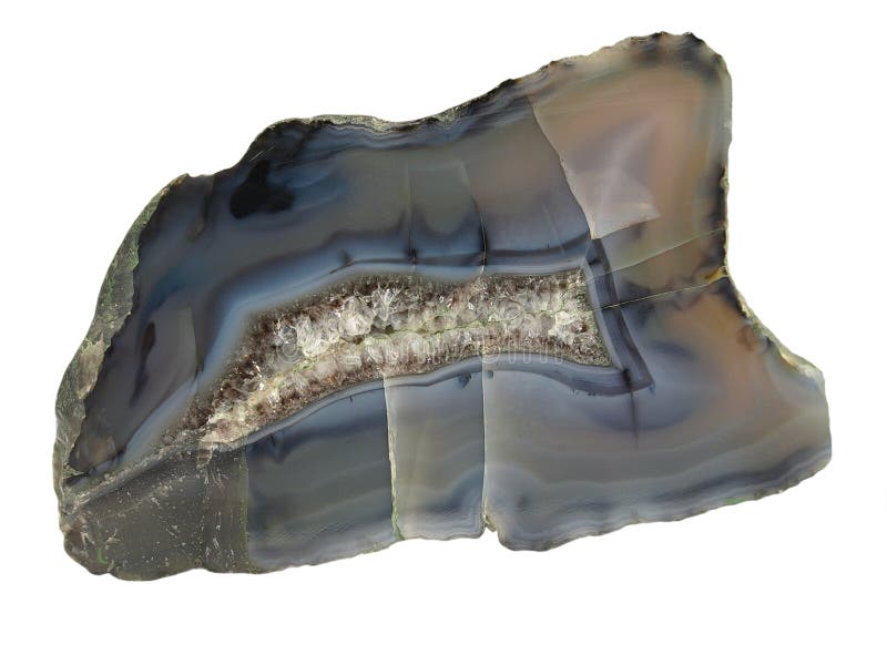 Pierre Gemme D'agate Brillant La Texture Translucide, Fond Jaune-clair ...