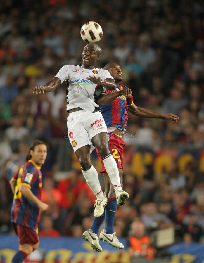 Pierre Webo of Mallorca editorial photography. Image of league - 16324122