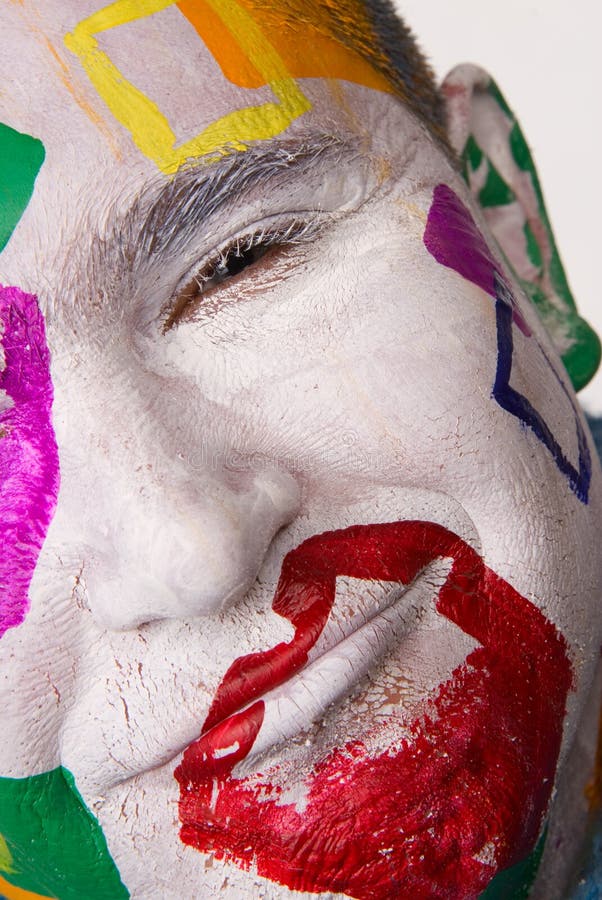 Pierro stock image. Image of arts, face, color, fantasy - 2616417