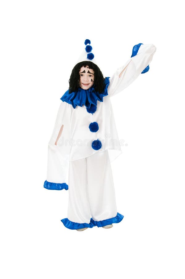 Happy Pierrot stock photo. Image of clown, cute, circus - 31064770