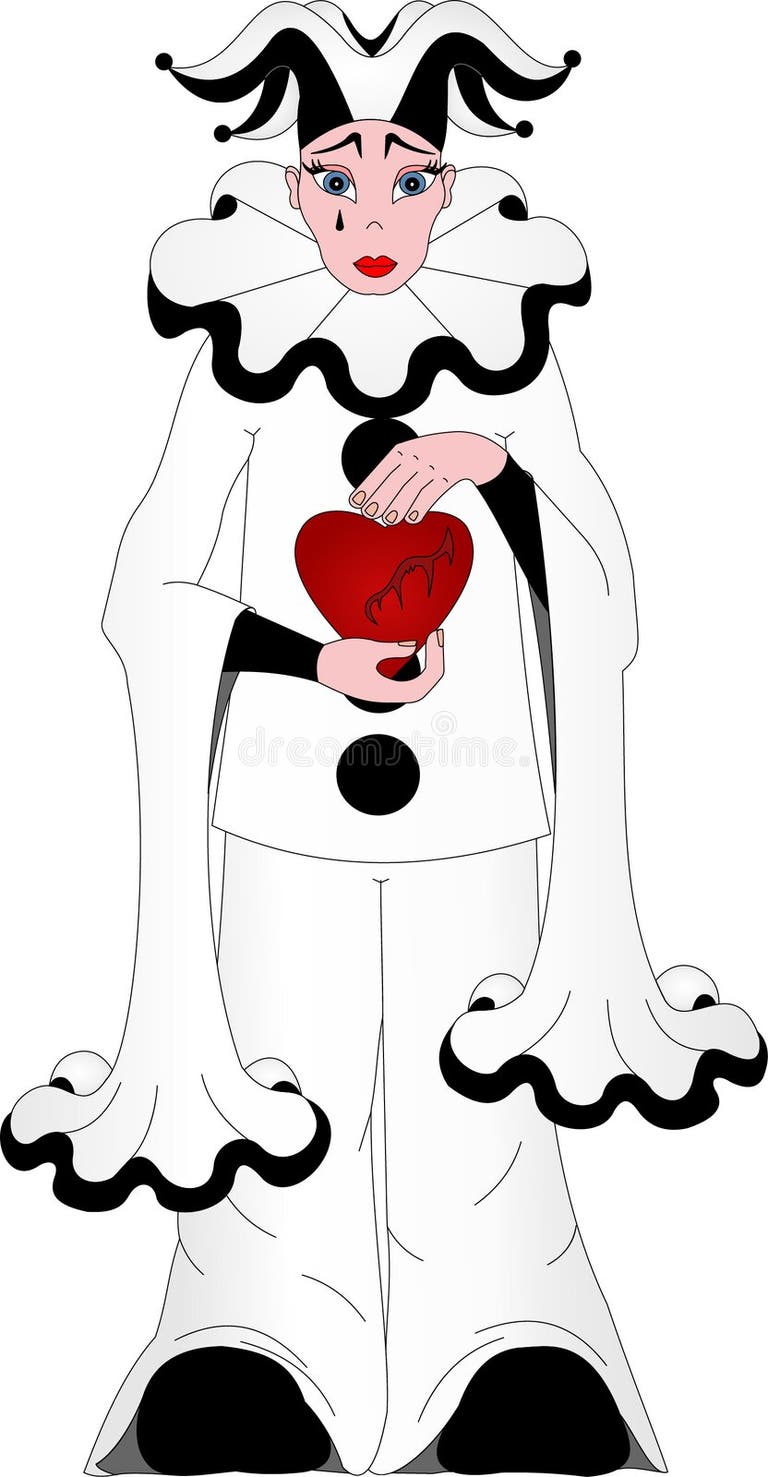 Pierrot Stock Illustrations – 470 Pierrot Stock Illustrations, Vectors ...