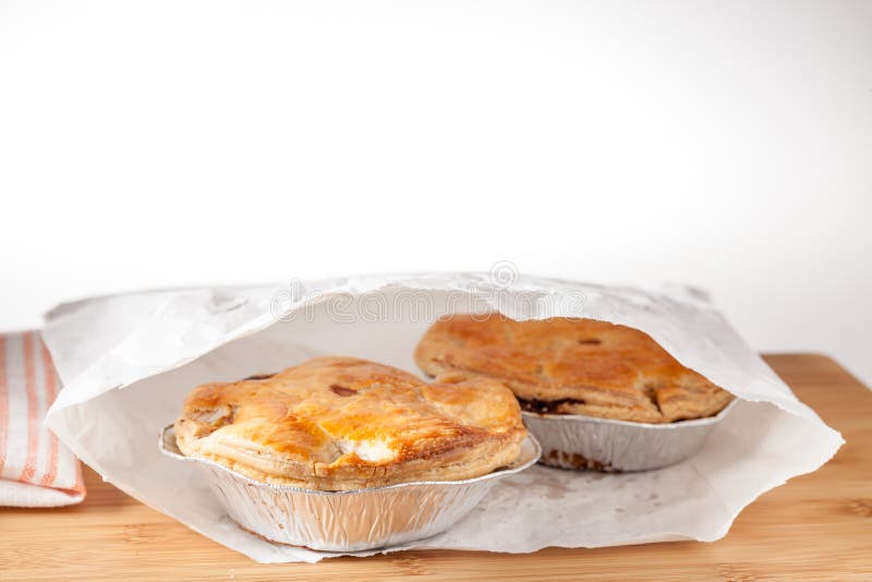 Pies Served in White Paper Bag Stock Image - Image of cook, snack: 35994067