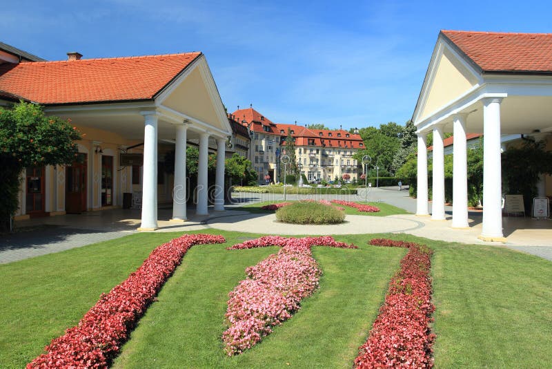 Piestany spa editorial stock photo. Image of piestany - 57600533