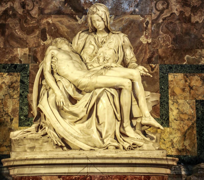 Pieta image stock. Image du divin, latin, paix, dame - 90516415