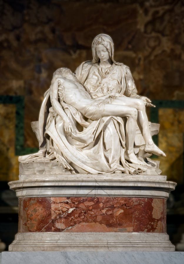 Pieta Michelangelo Buonarroti at Vaticano - Italy Editorial Photo ...