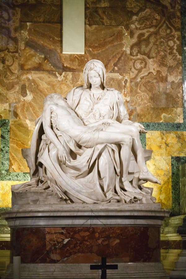 Pieta sculpture editorial image. Image of renown, sculptured - 17478575