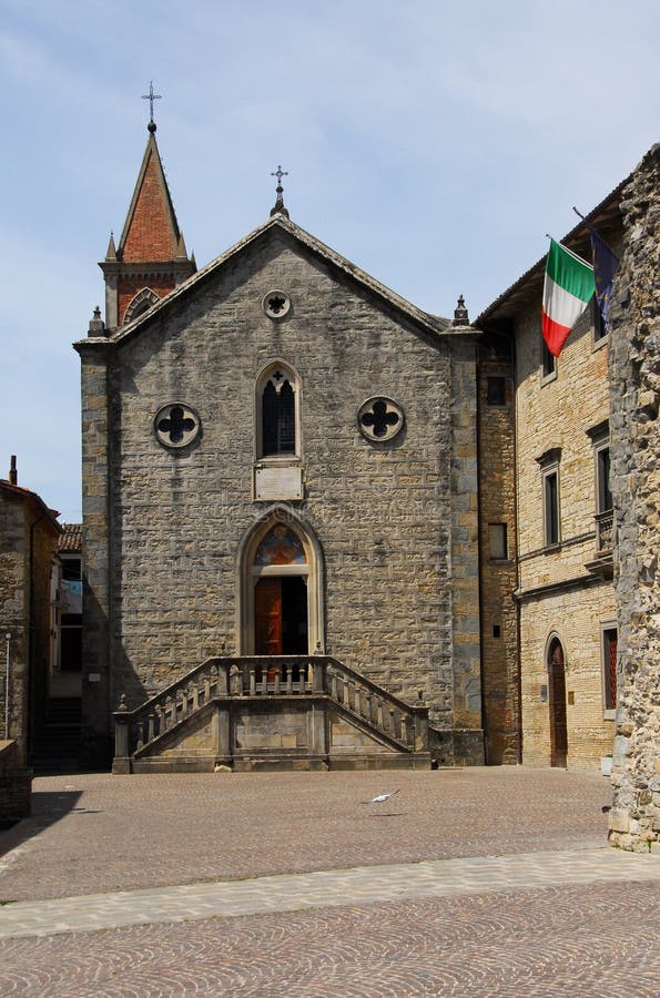 Pietralunga Medieval Center Stock Photo - Image of medieval, tourism ...