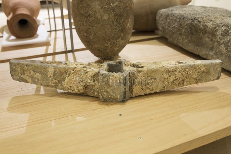 Ancla romana foto de archivo editorial. Imagen de romana - 55951398