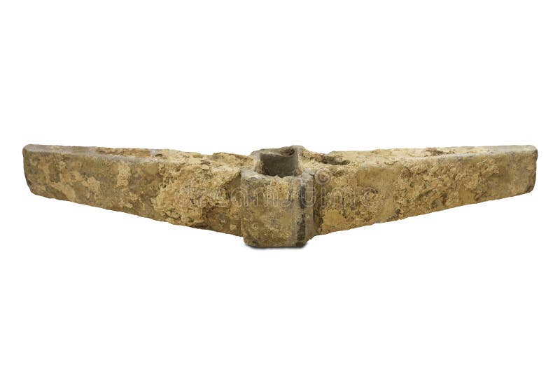 Acción Delimitador Romana. Aislado En Blanco Foto editorial - Imagen de ...