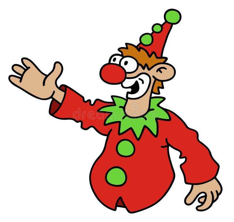 Pifia roja divertida ilustración del vector. Ilustración de historieta ...