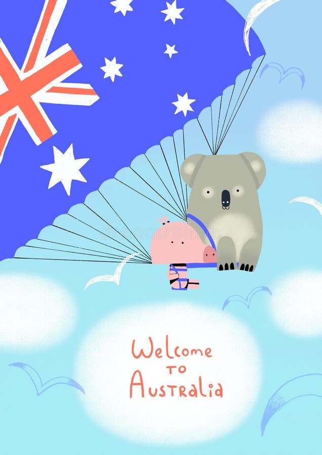 Funny Pig with Koala Illustration. Find 10 Differences Stock ...