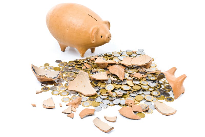 Pig Coin Bank stock photo. Image of wealth, money, coins - 13704934