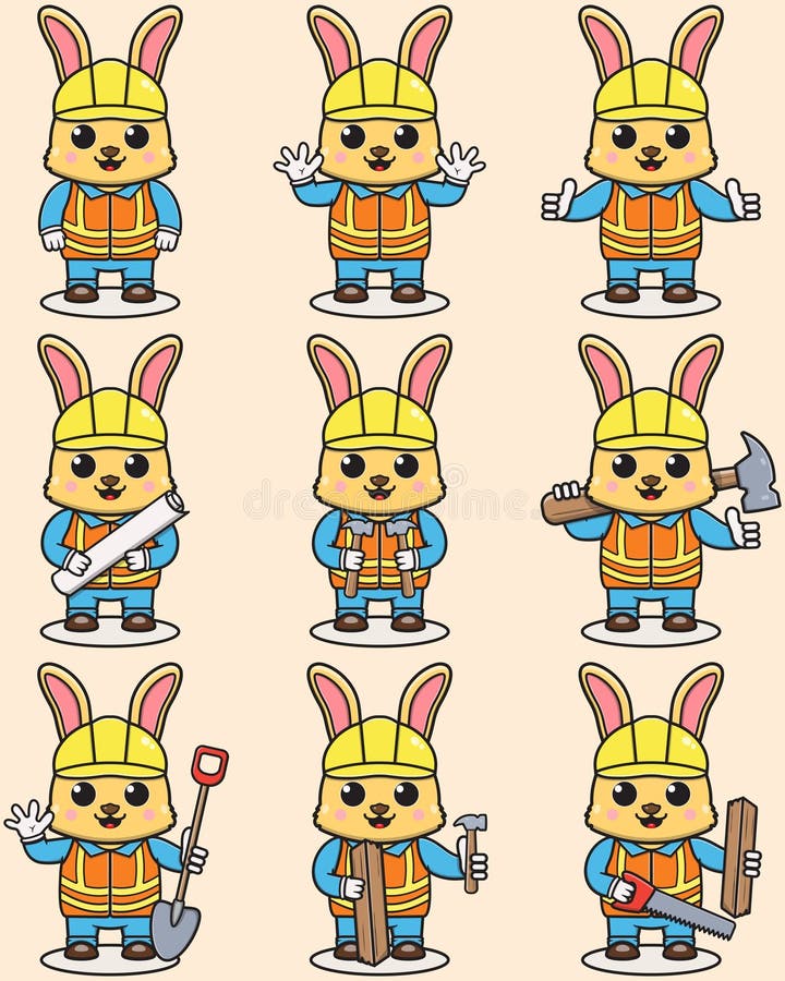 Foreman Rabbit Stock Illustrations – 7 Foreman Rabbit Stock ...