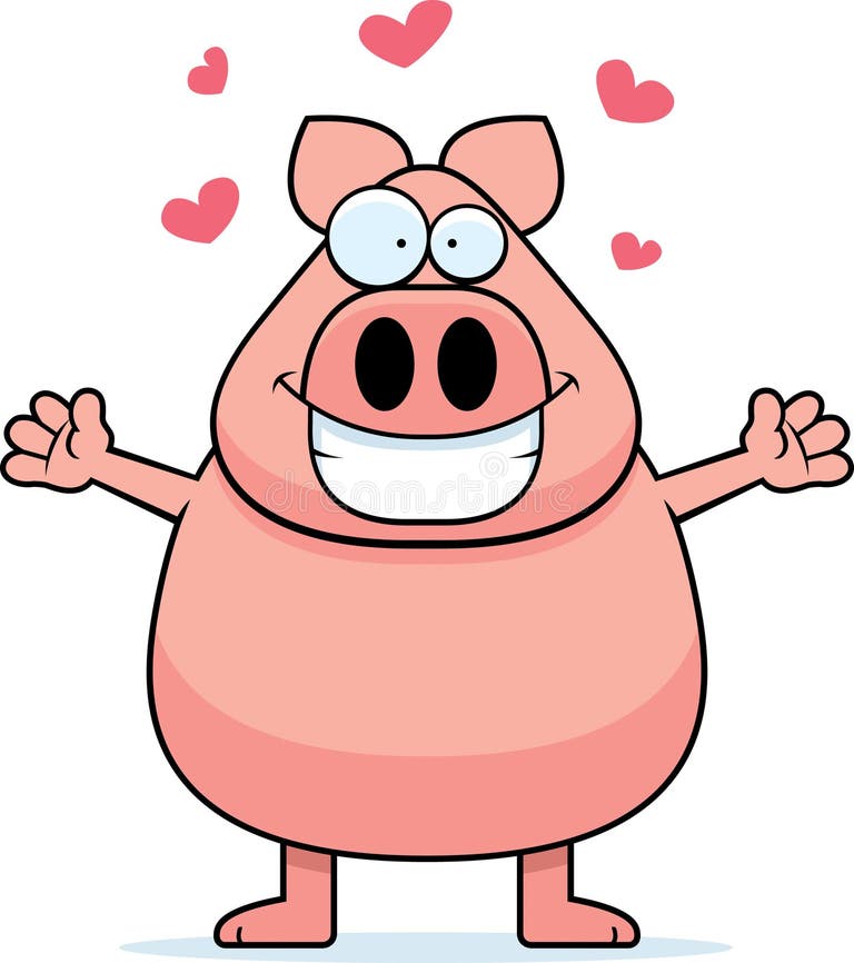 Pig Hug Stock Illustrations – 397 Pig Hug Stock Illustrations, Vectors ...
