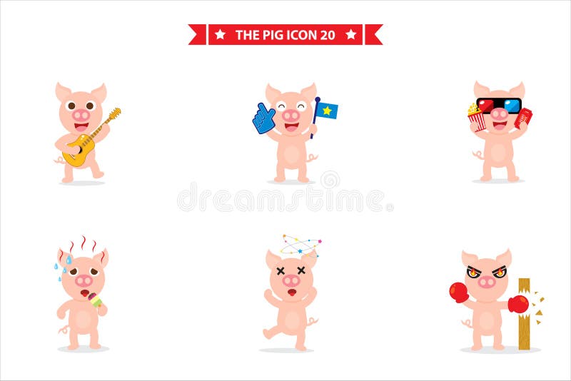 Boxing Pig Stock Illustrations – 65 Boxing Pig Stock Illustrations ...