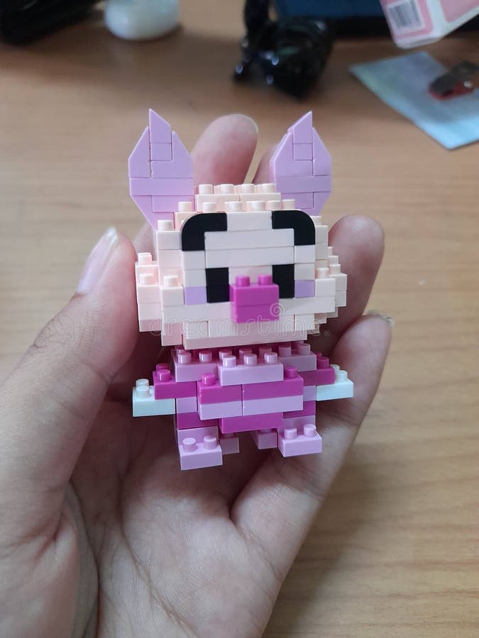 Pig lego for my bestfriend stock photo. Image of bestfriend - 364195822