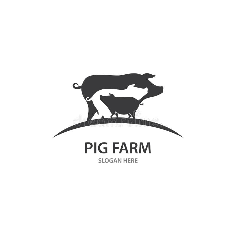 Pig logo stock vector. Illustration of graphic, silhouette - 170257284