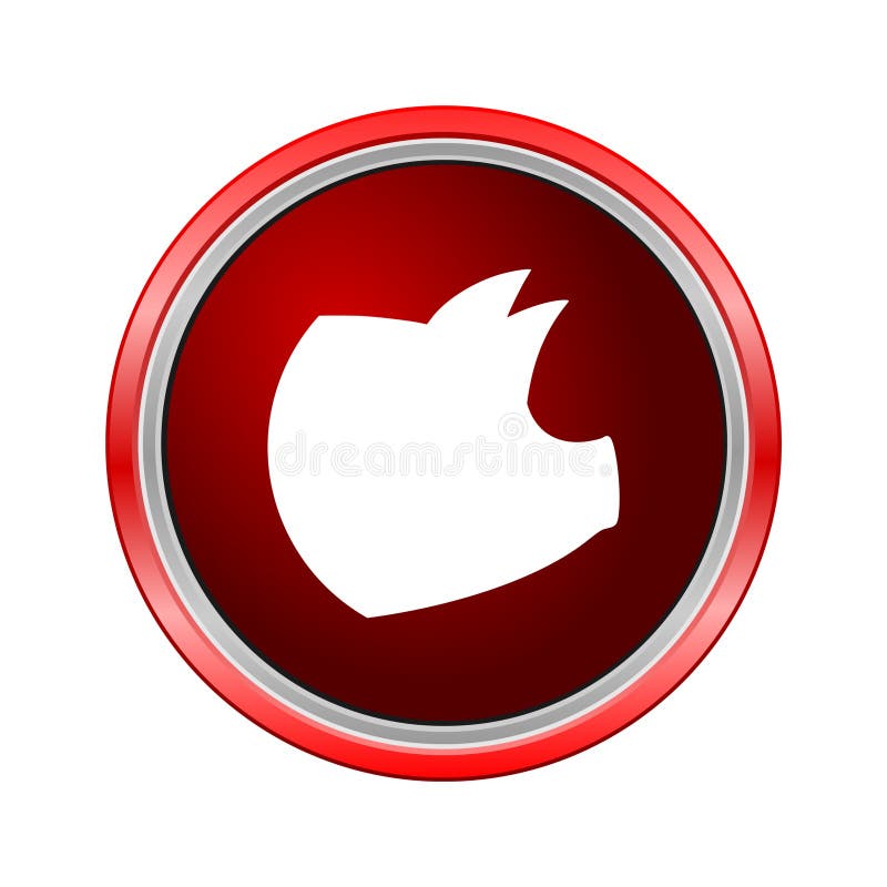 Pig Logo, Pig Icon, Internet Button on White Background Stock Vector ...