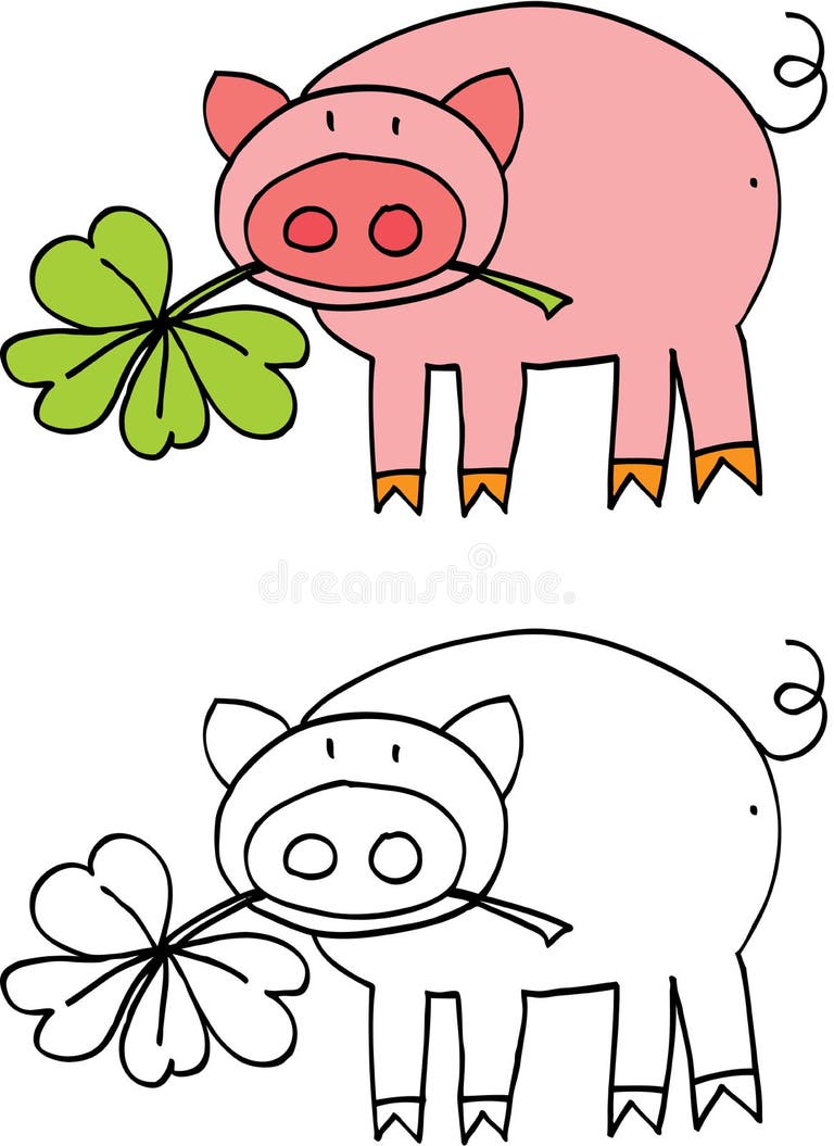 Lucky Pig Stock Illustrations – 3,152 Lucky Pig Stock Illustrations ...
