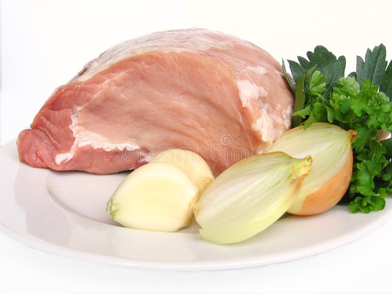 Pig meat stock image. Image of juicy, nutrition, meat - 1576501