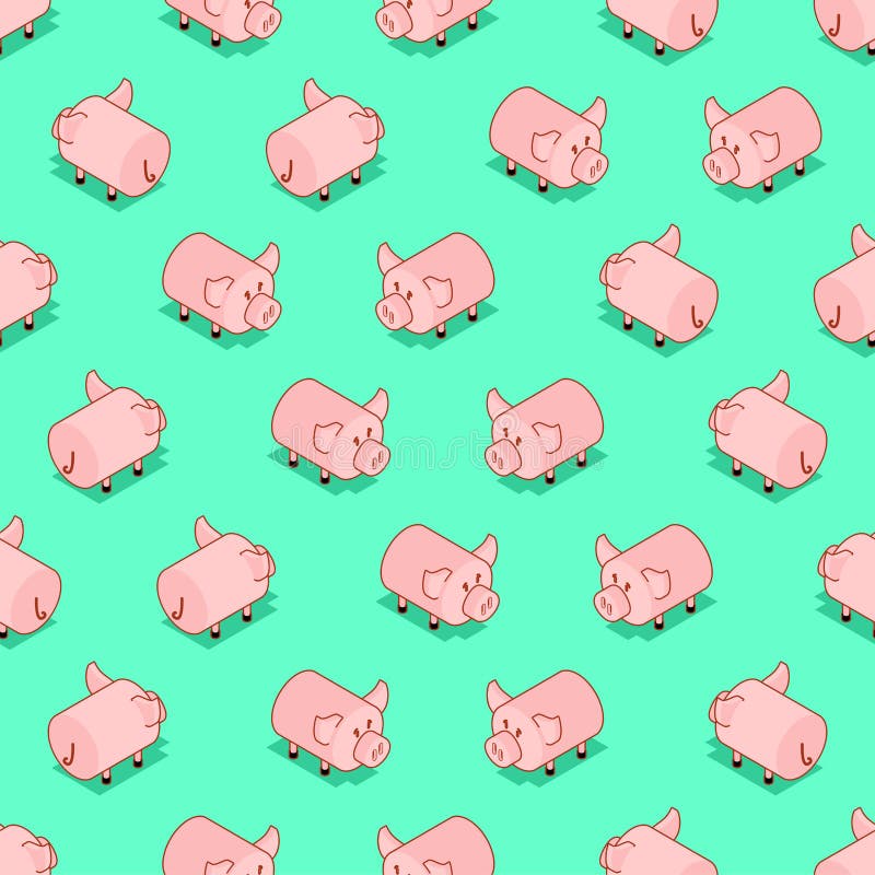 Seamless Pink Pig Pattern Stock Illustrations – 2,165 Seamless Pink Pig Pattern Stock ...
