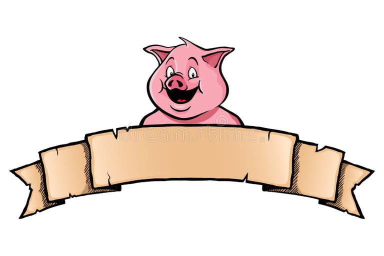 Pig Ribbon Stock Illustrations – 3,831 Pig Ribbon Stock Illustrations ...