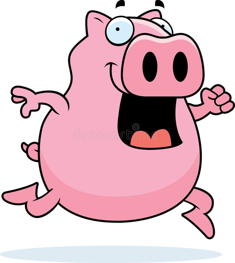 Running Pig Stock Illustrations – 1,945 Running Pig Stock Illustrations ...