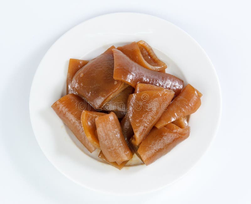 Pig`s Skin stock photo. Image of dish, grease, barbecue - 85415288