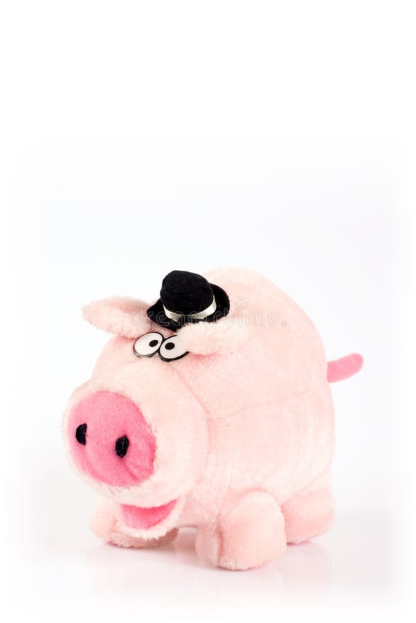 Toy Pig stock photo. Image of profile, play, playable - 8458704