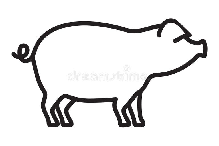Pig Outline Stock Illustrations – 20,089 Pig Outline Stock Illustrations, Vectors & Clipart ...