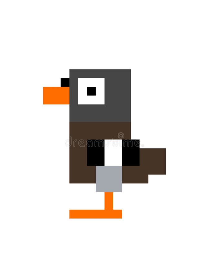 Pixel Pigeon Stock Illustrations – 216 Pixel Pigeon Stock Illustrations ...